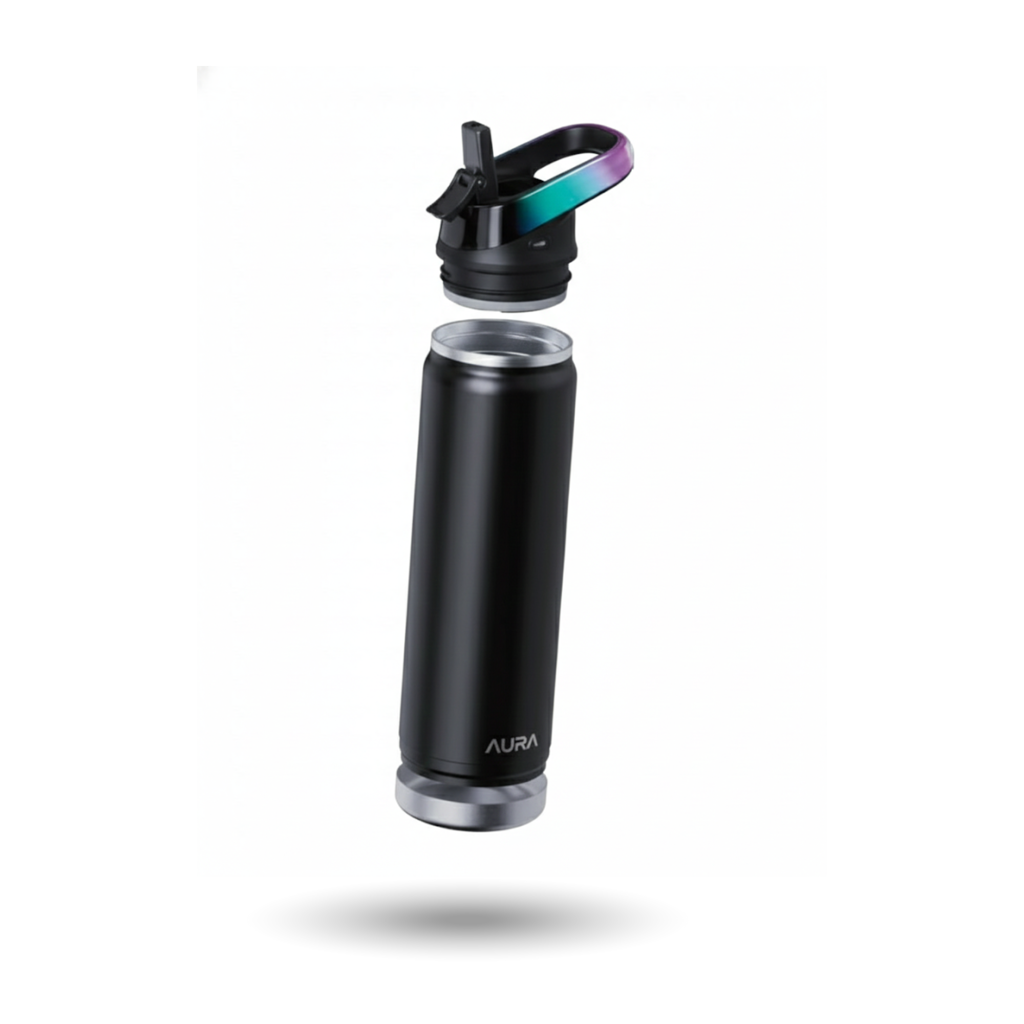 AURA Smart Water Bottle with App Connectivity and Hydration Tracking ...